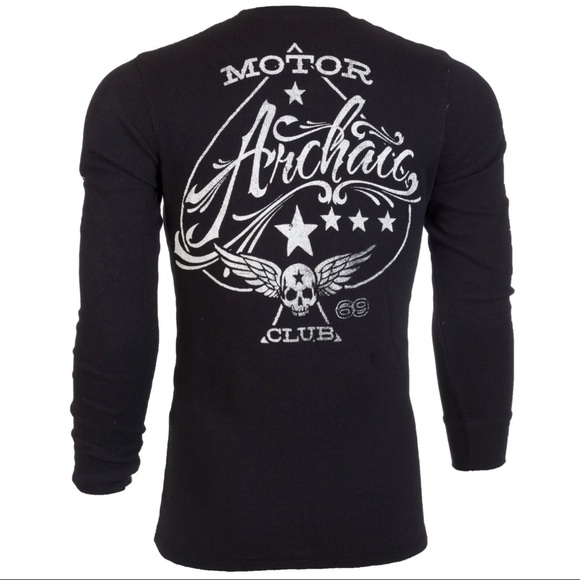 Affliction | Shirts | Archaic By Affliction Mens Long Sleeve Tshirt ...